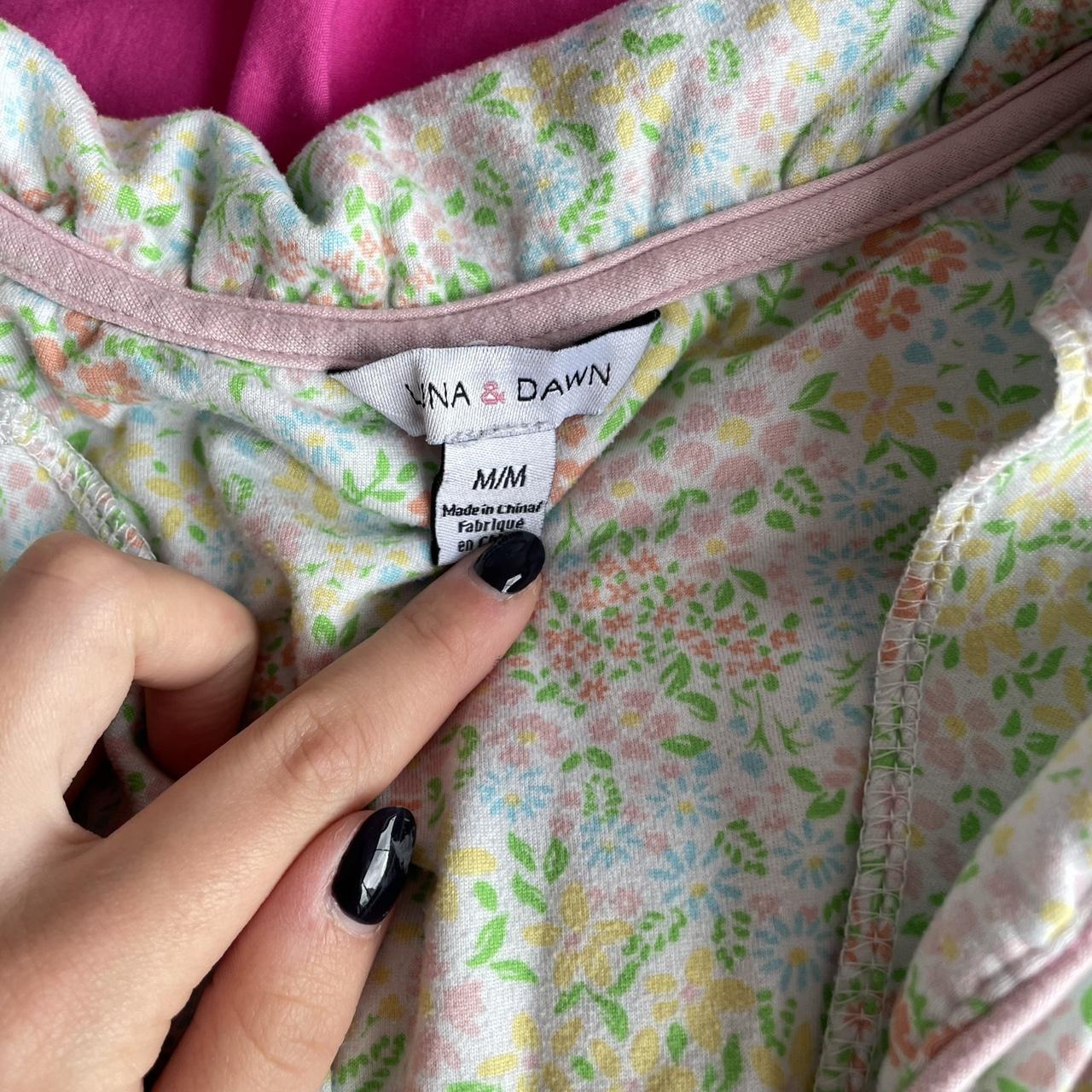 Cute floral and bow pyjama set (tags for exposure)... - Depop