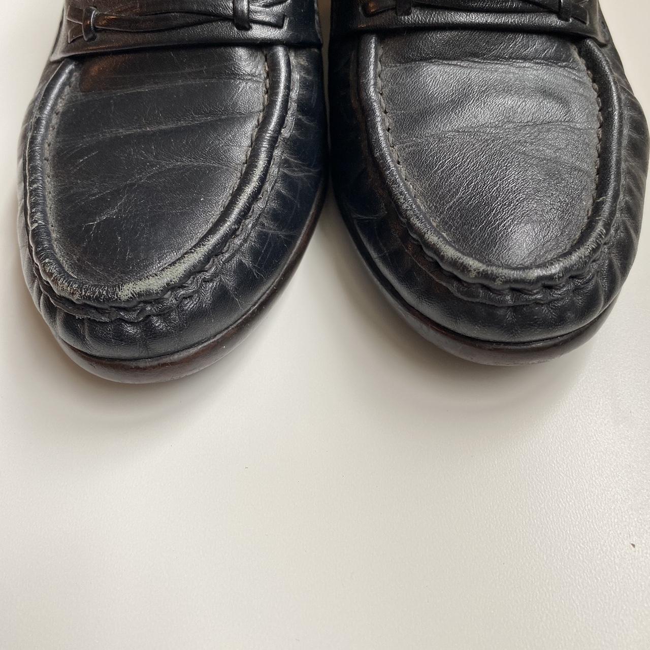 90s vintage SAS heel loafers in excellent, gently... - Depop