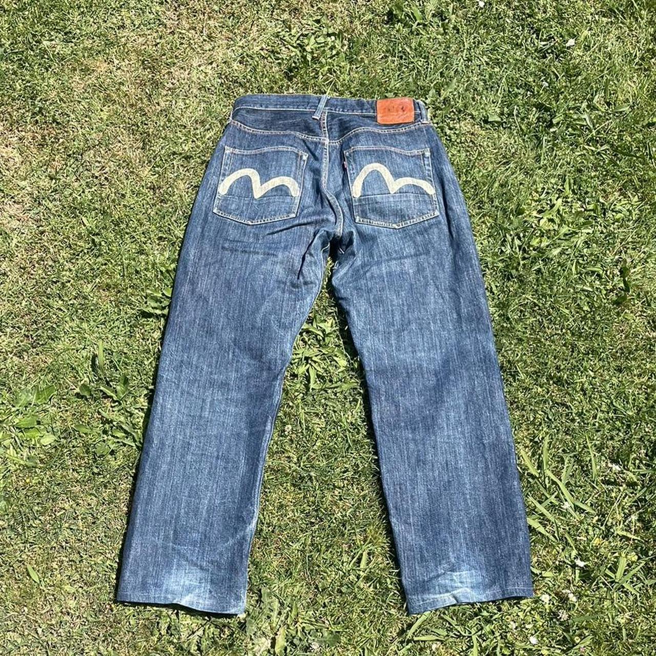 evisu denim beautiful japanese denim in great... - Depop