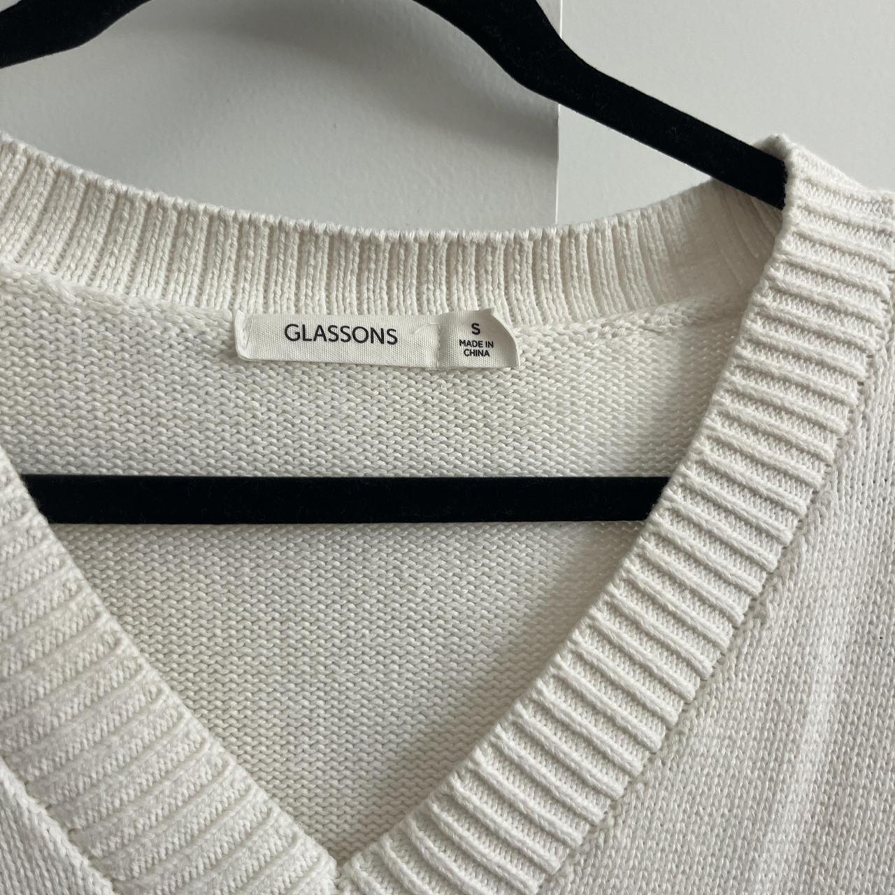 Glassons knit in white Size small Excellent condition | Depop