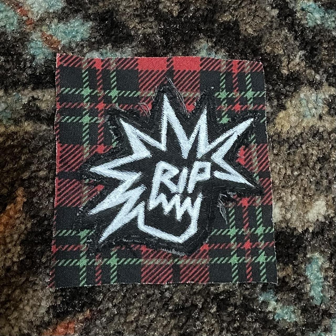 - RIP PATCH - • fabric thin • the middle of the... - Depop