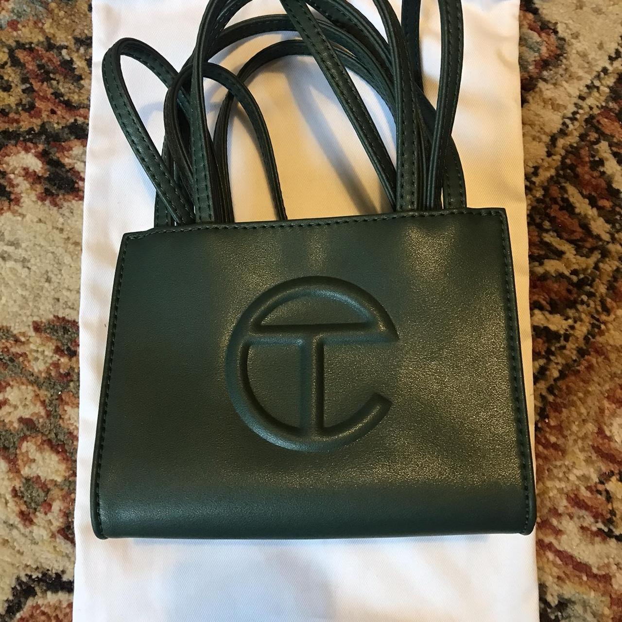 Genuine Telfar Small Shopper, Dark Olive #telfar - Depop