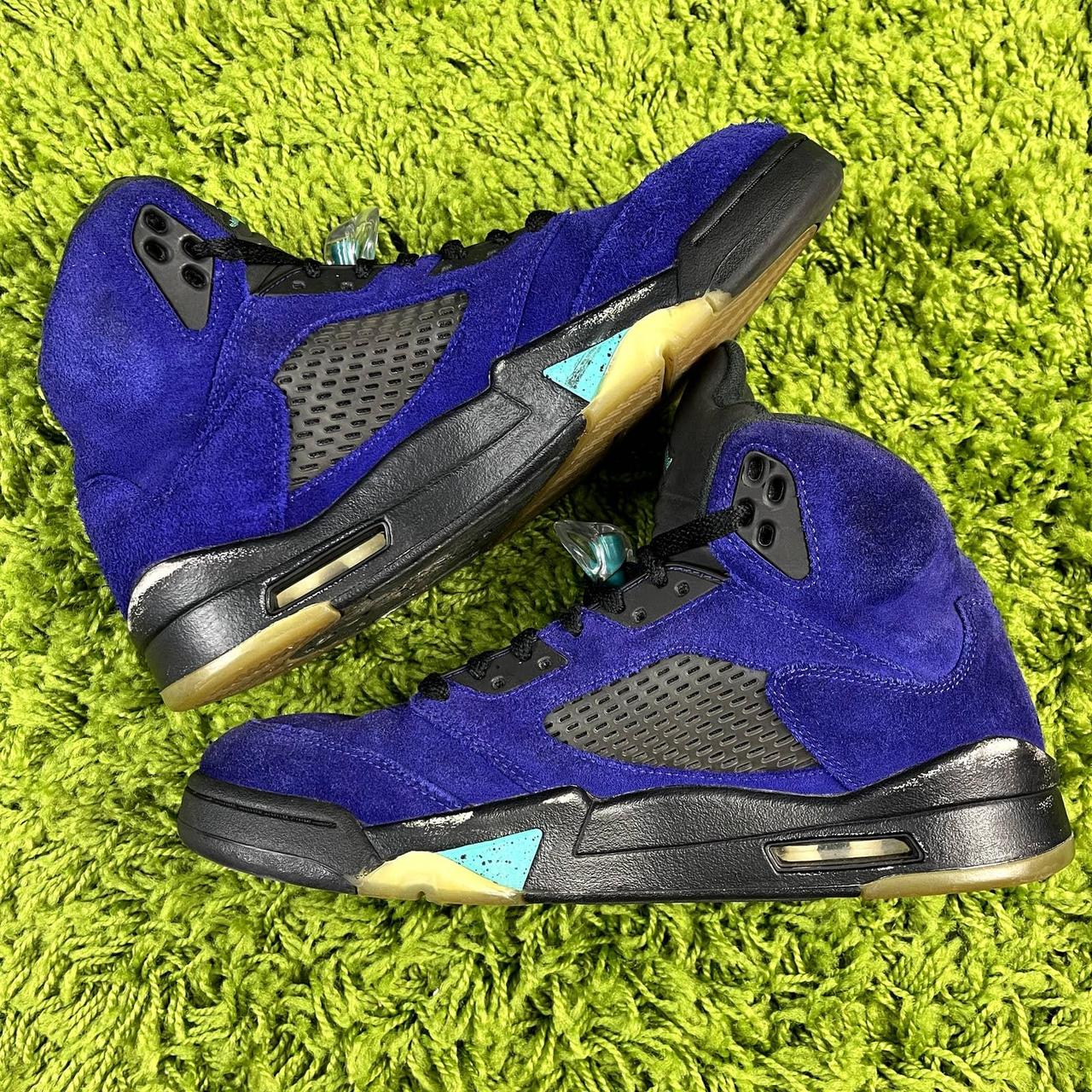 Jordan Men's Purple Trainers | Depop