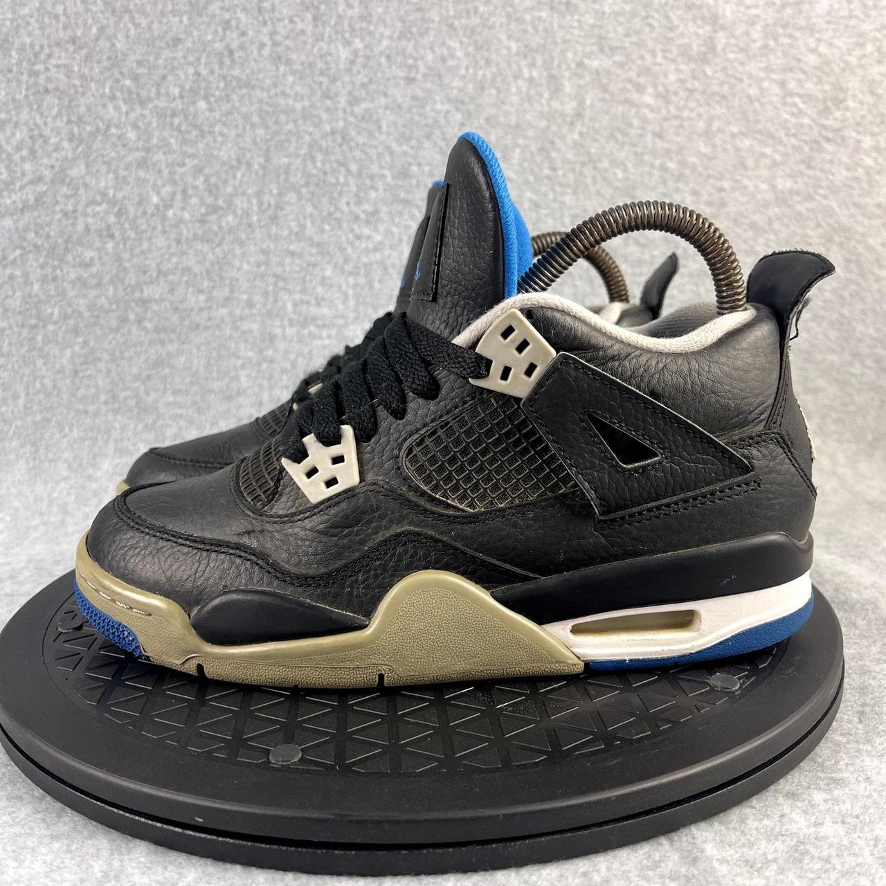 Nike Air Jordan 4 Retro BG 'Motorsports Alternate'... - Depop