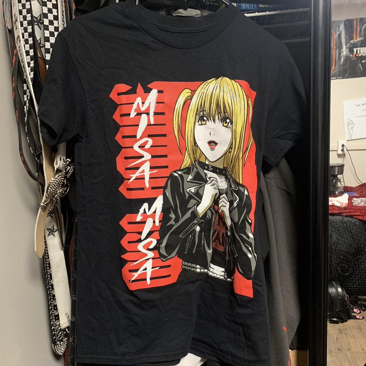 Misa Misa Death Note Shirt - Depop