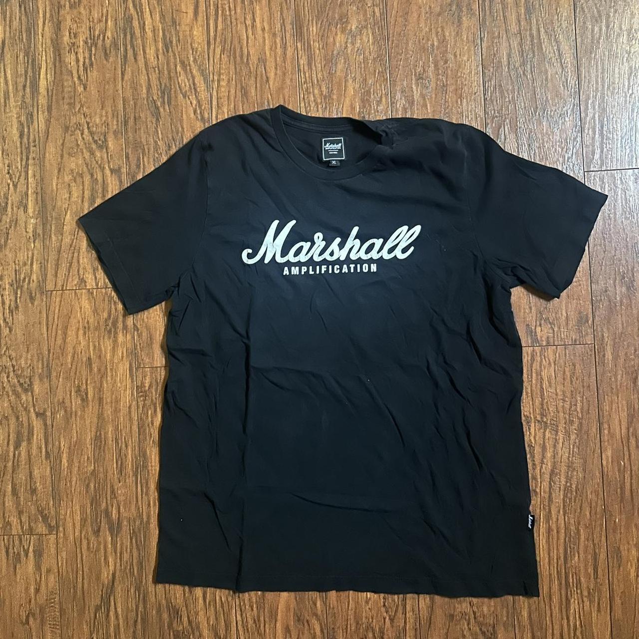 XL black Marshall Amps shirt - Depop
