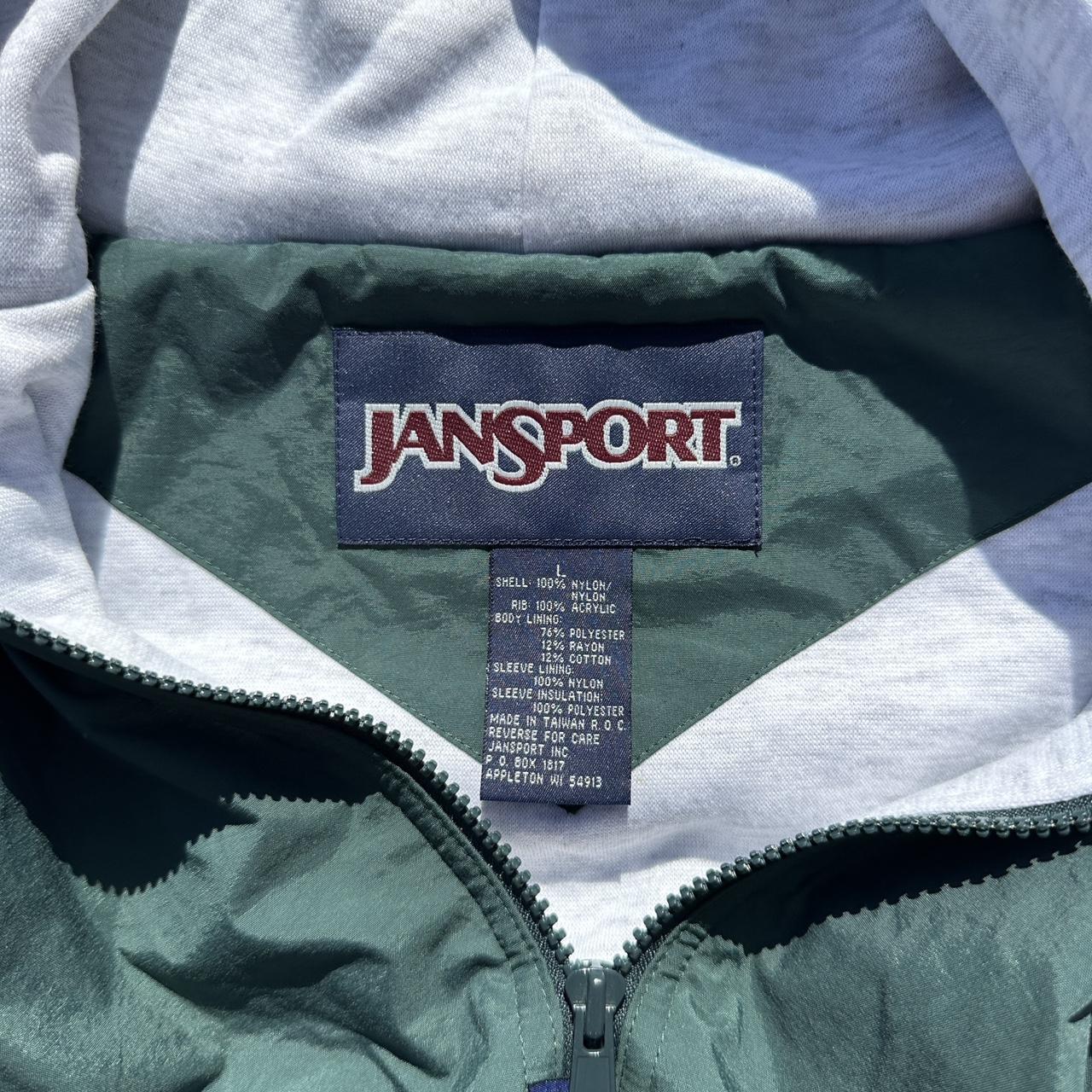 90’s Jansport jacket with tag in it Size -... - Depop
