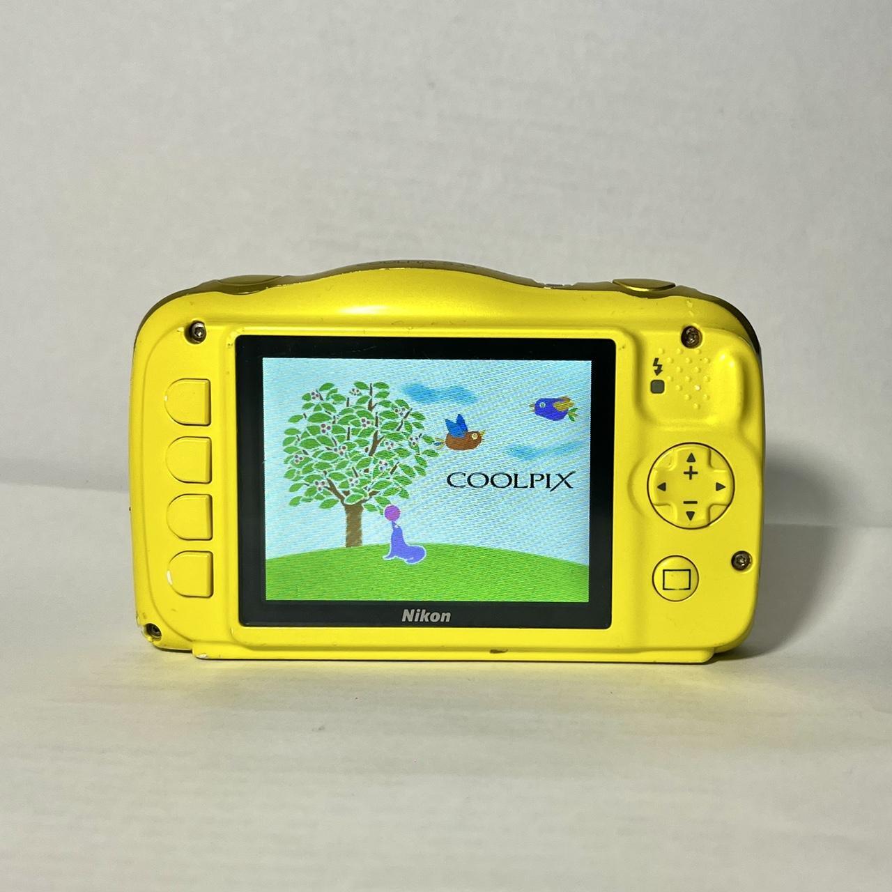 Nikon COOLPIX S33 13.2MP Digital Camera - Yellow... - Depop