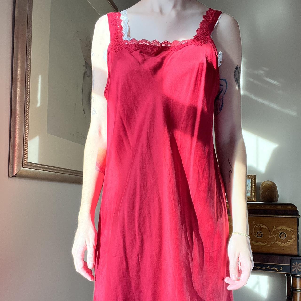 Red sleep dress - Depop