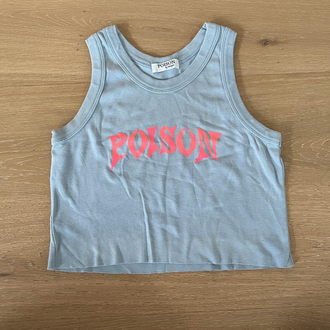 Poison Tank Top Cute and a nice colour! - Depop