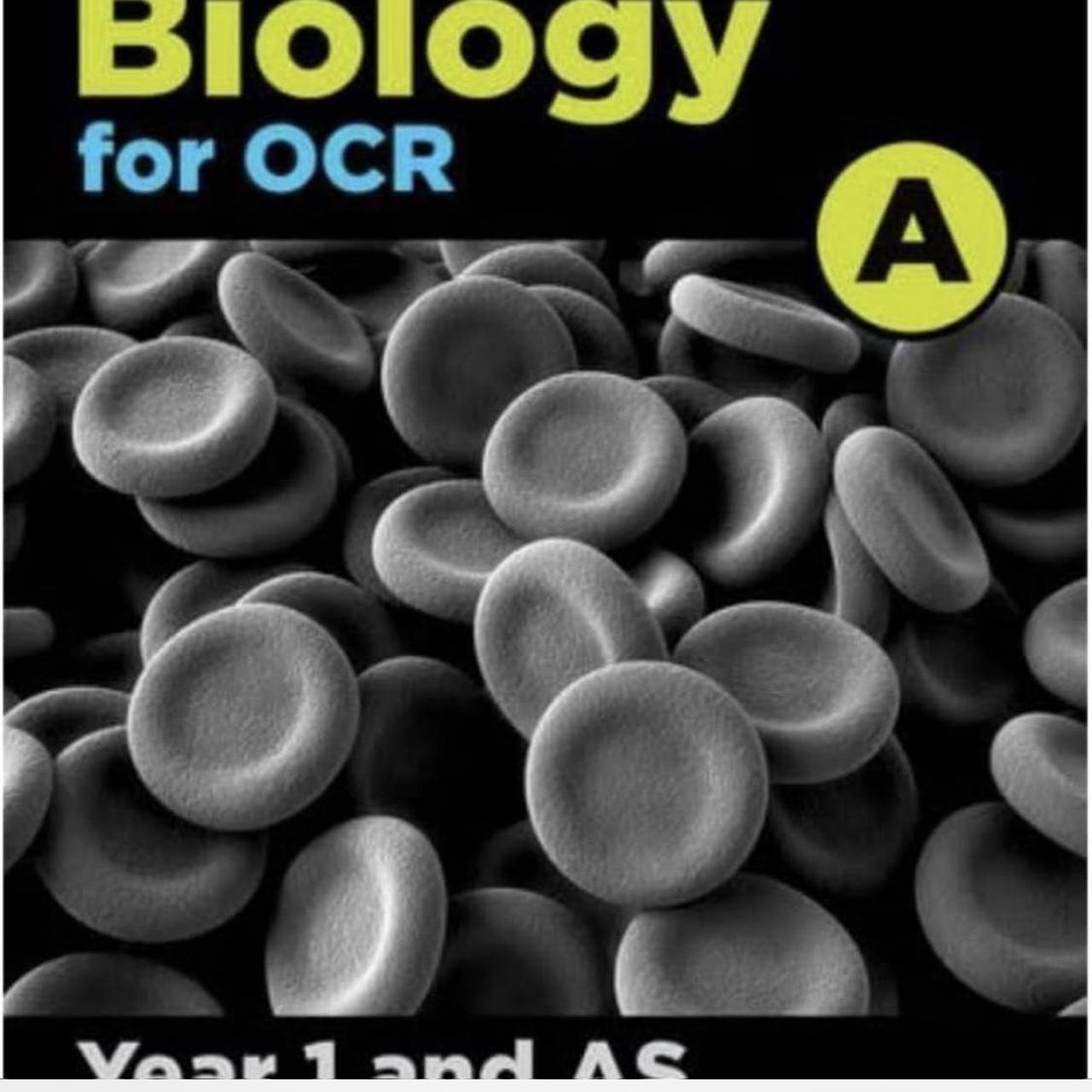 First year ocr a level biology textbook RESERVED - Depop
