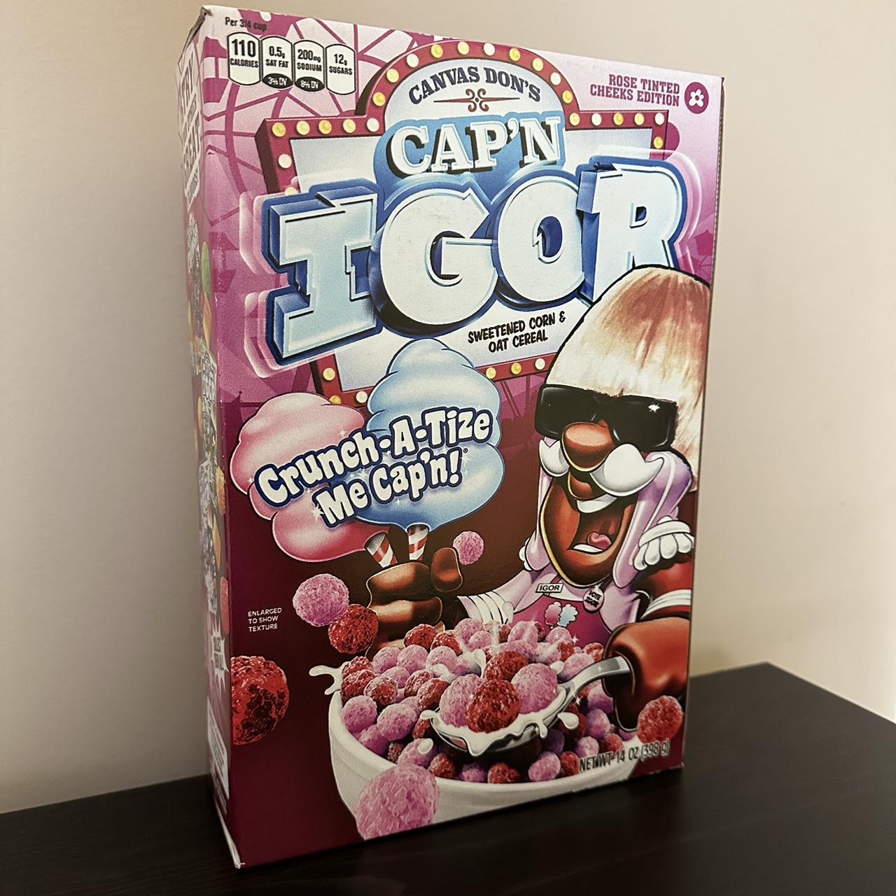 TheCanvasDon Cap’n IGOR Boxed Cereal (cereal... - Depop