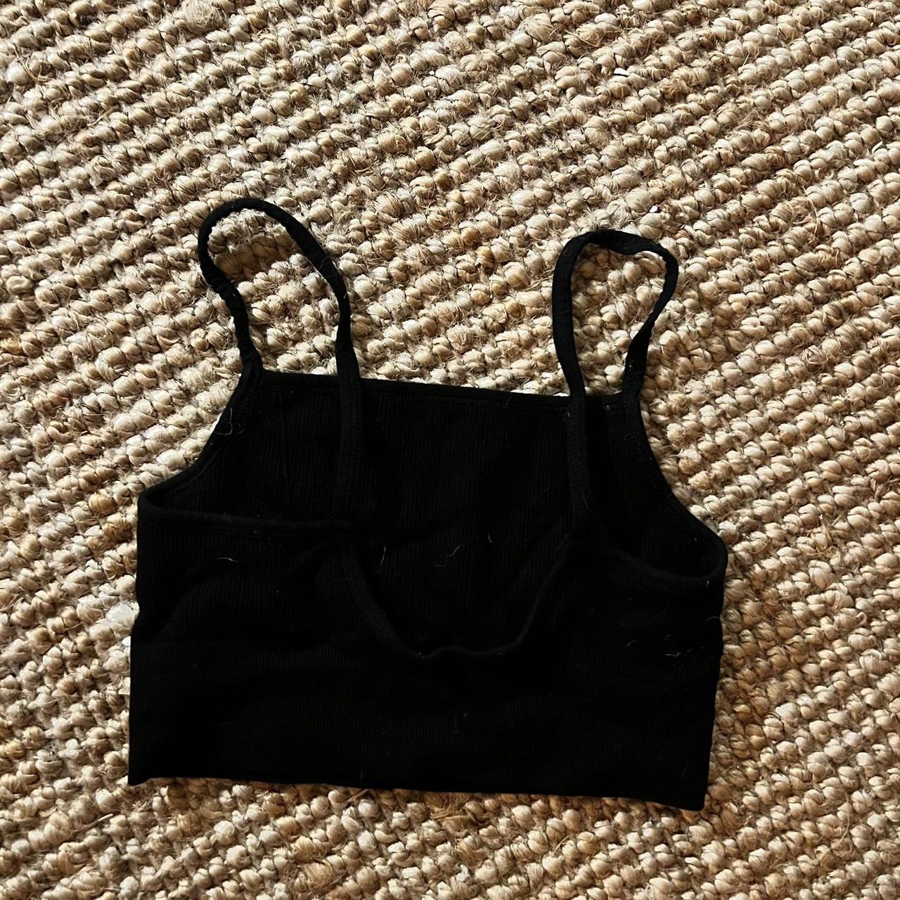 fabletics ribbed knit backless sports bra - Depop