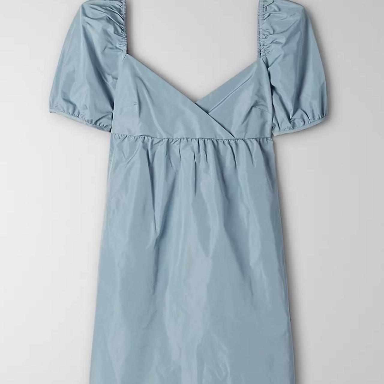 aritzia wilfred opera dress in blue!! super cute and... - Depop