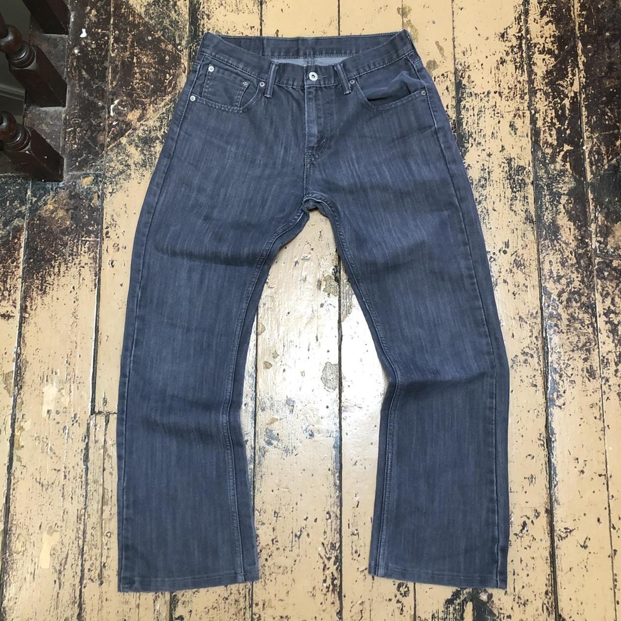 Black label 30x34 blue bootcut Levi’s jeans. These... - Depop