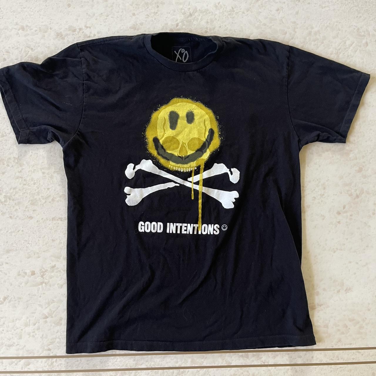 sold out ! good intentions tee nav music shirt... - Depop
