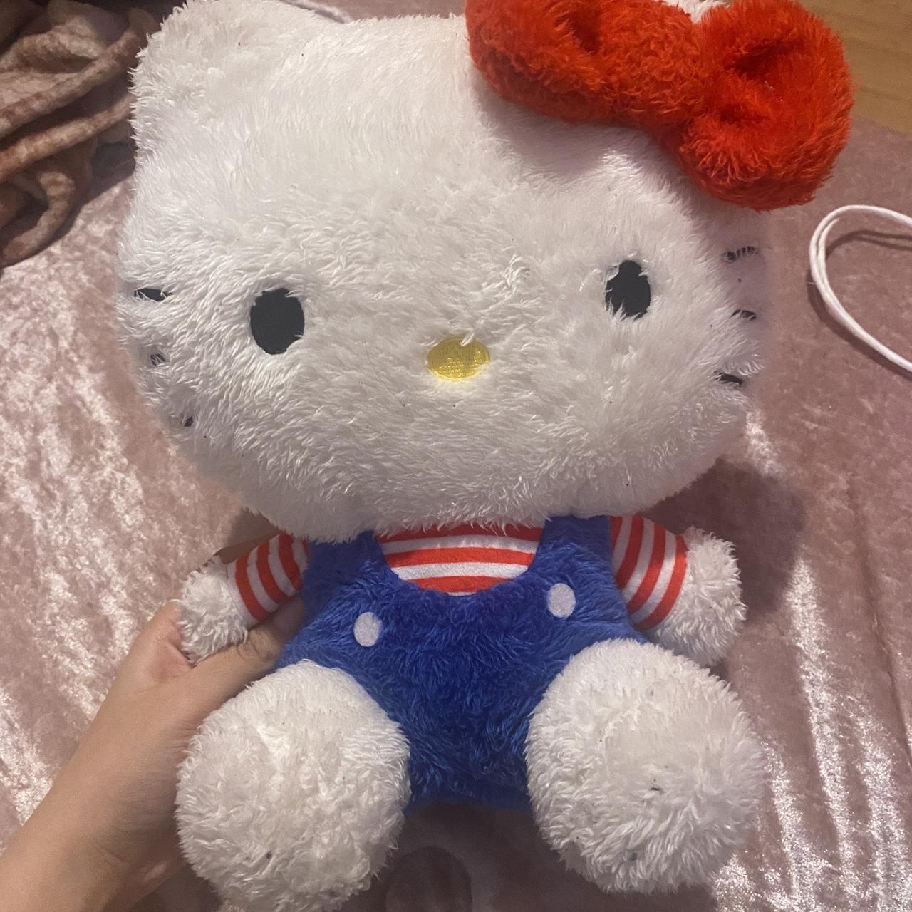 hello kitty stuffed animal plush around 12 inches... - Depop