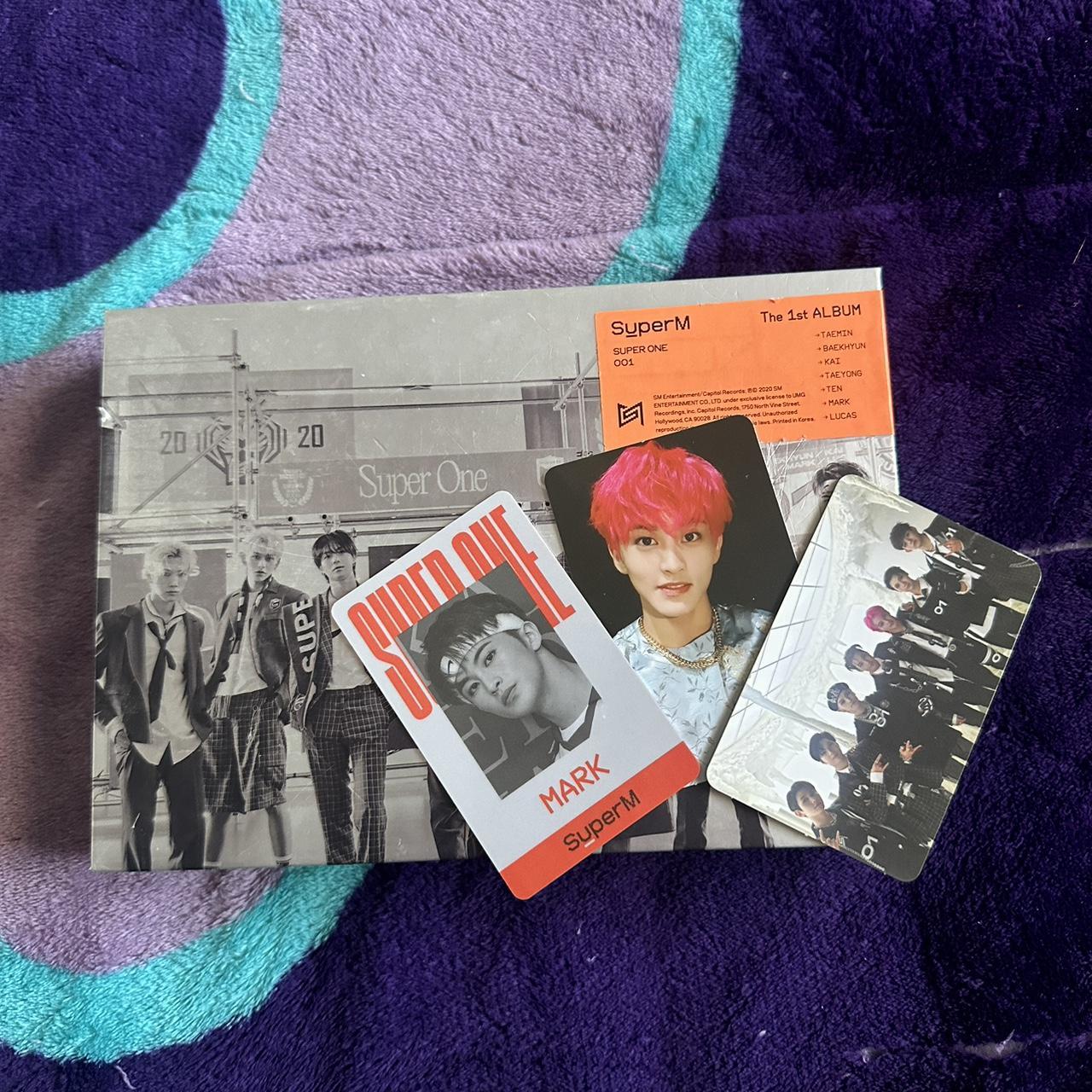 Super one album Includes everything, 3 photocards,... - Depop