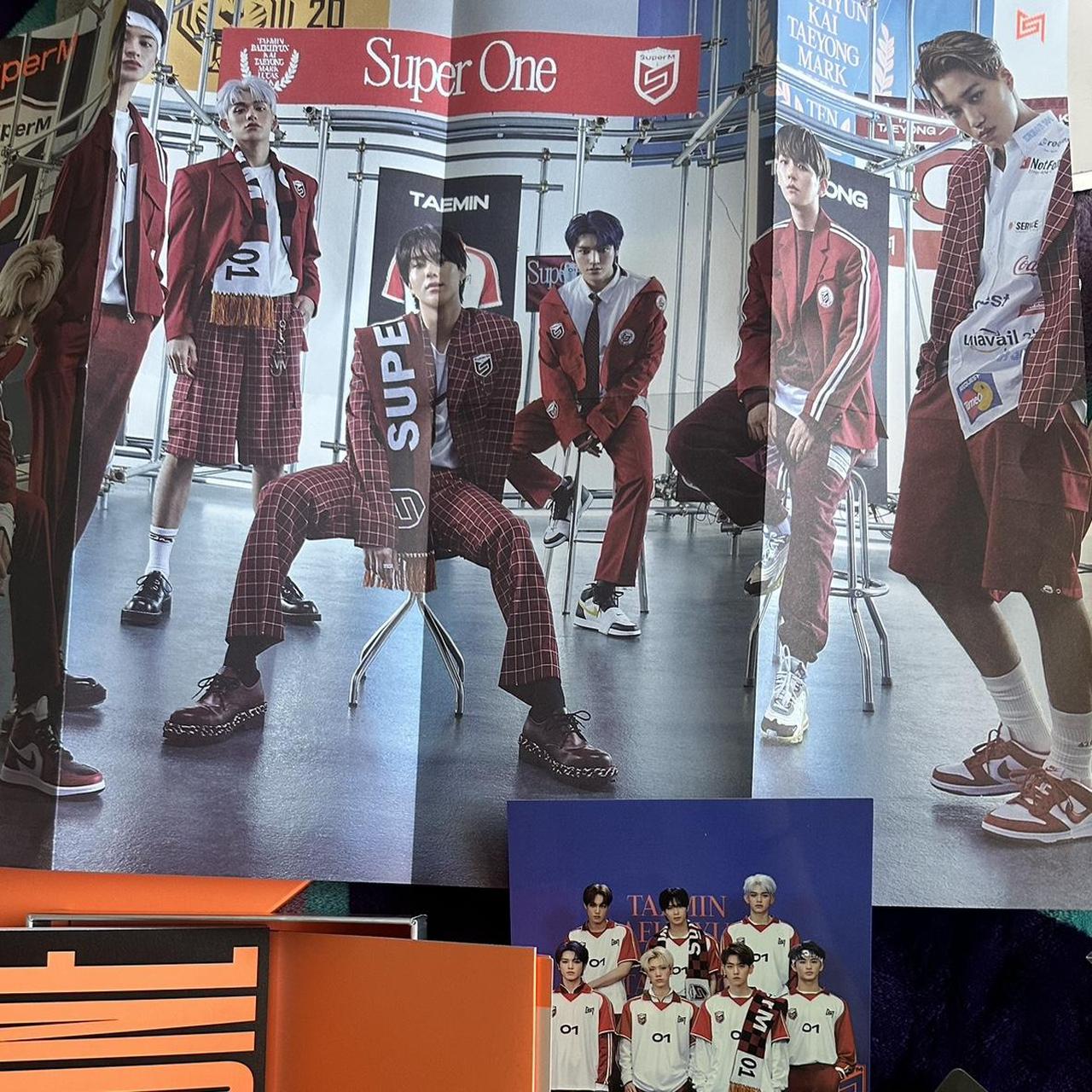 Super one album Includes everything, 3 photocards,... - Depop