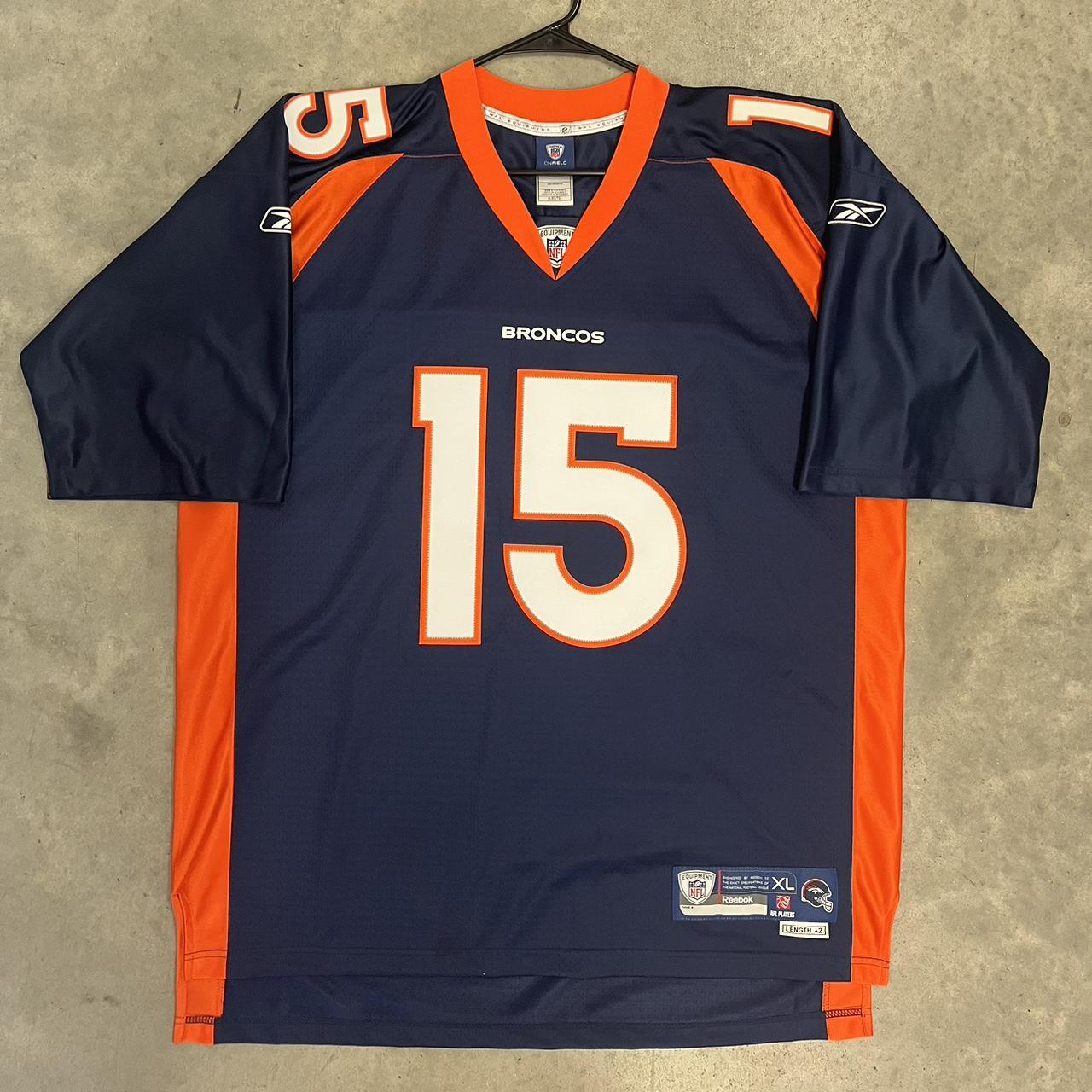 Vintage Y2K Reebok NFL Equipment Denver Broncos Tim... - Depop
