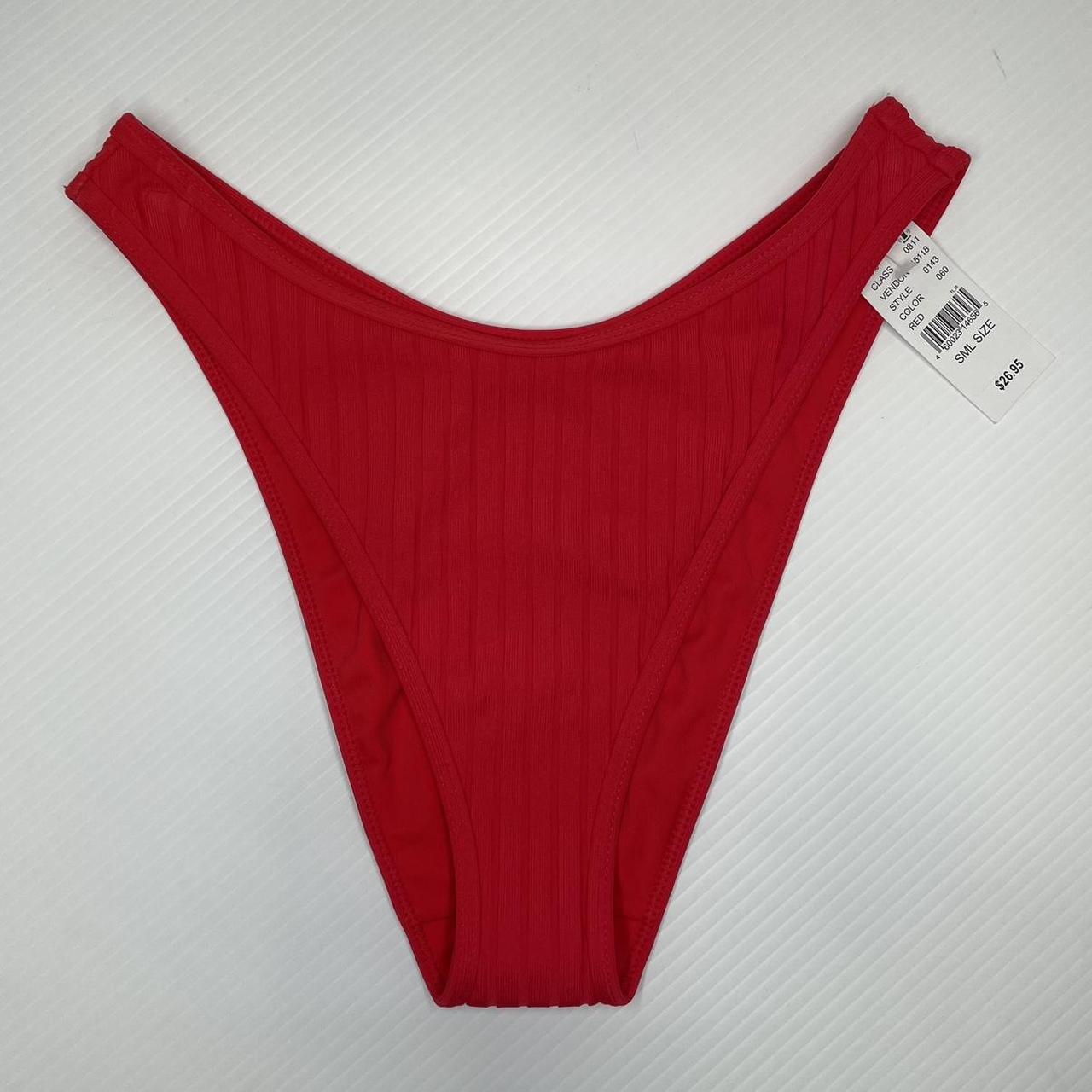 Pacsun Red Bikini Bottoms Brand new, perfect... - Depop