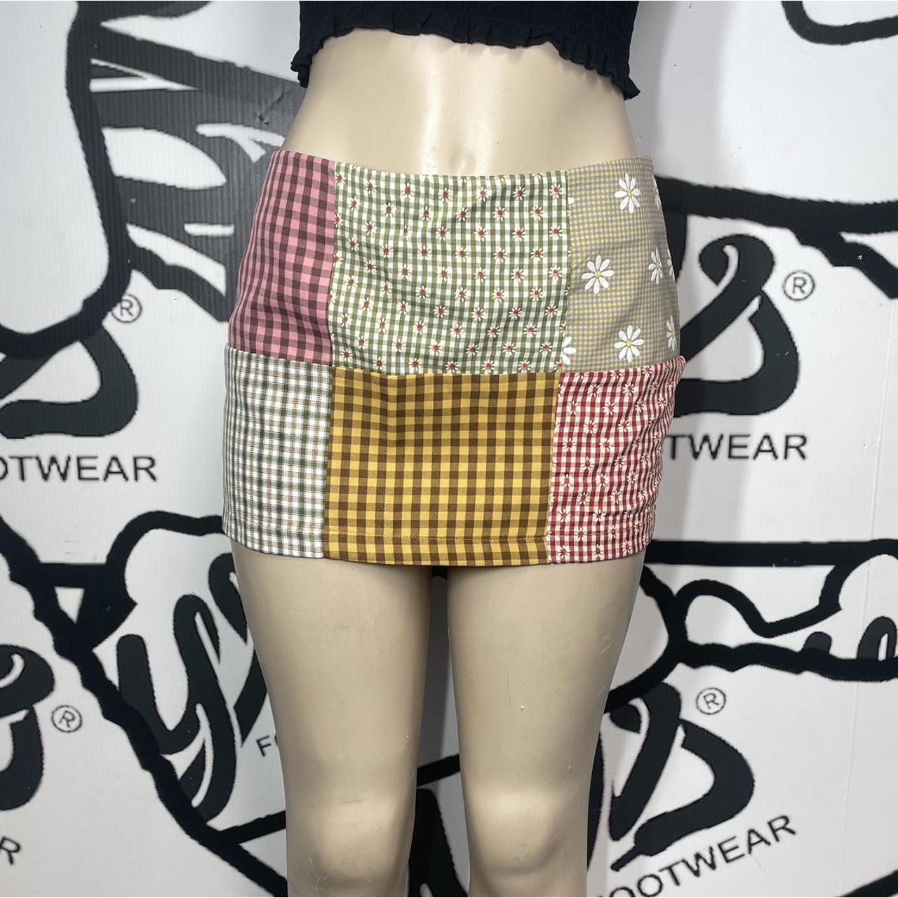 Ragged Priest Plaid Dandy Mini Skirt • No flaws... - Depop