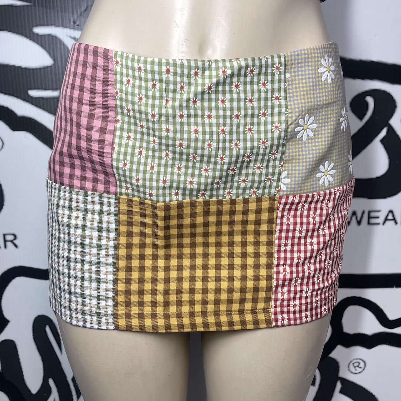 Ragged Priest Plaid Dandy Mini Skirt • No flaws... - Depop