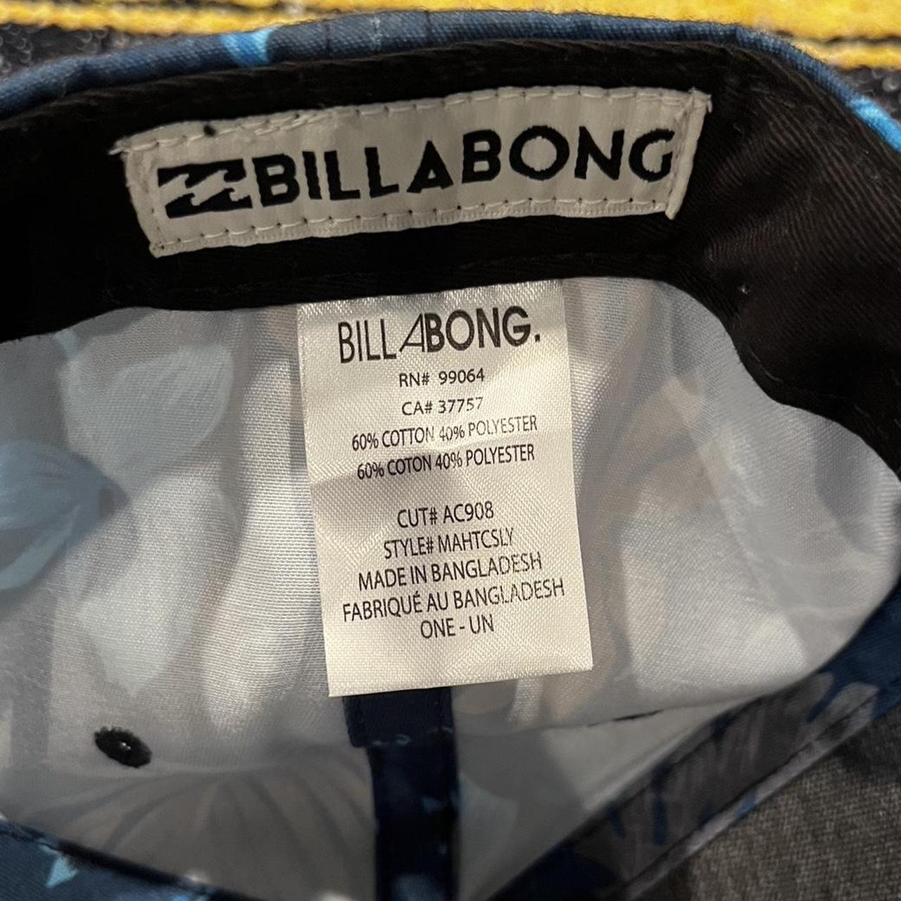 Brand: Billabong Color: Blue Flower Pattern Size:... - Depop