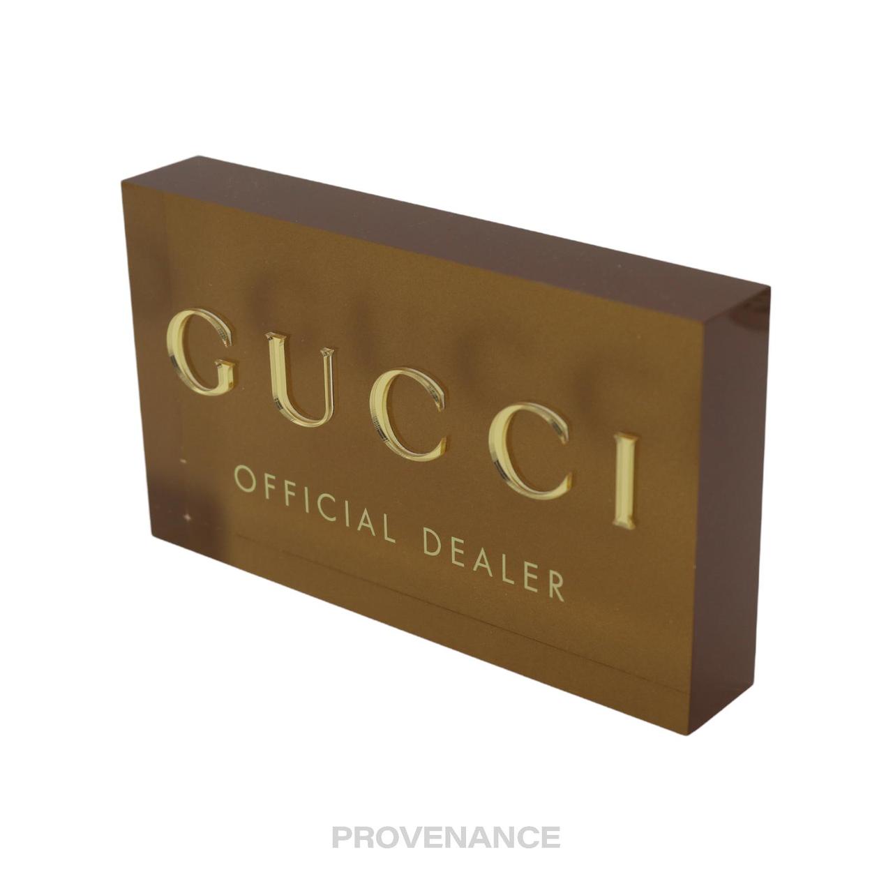 Gucci Official Dealer Store Display Sign 100%... - Depop