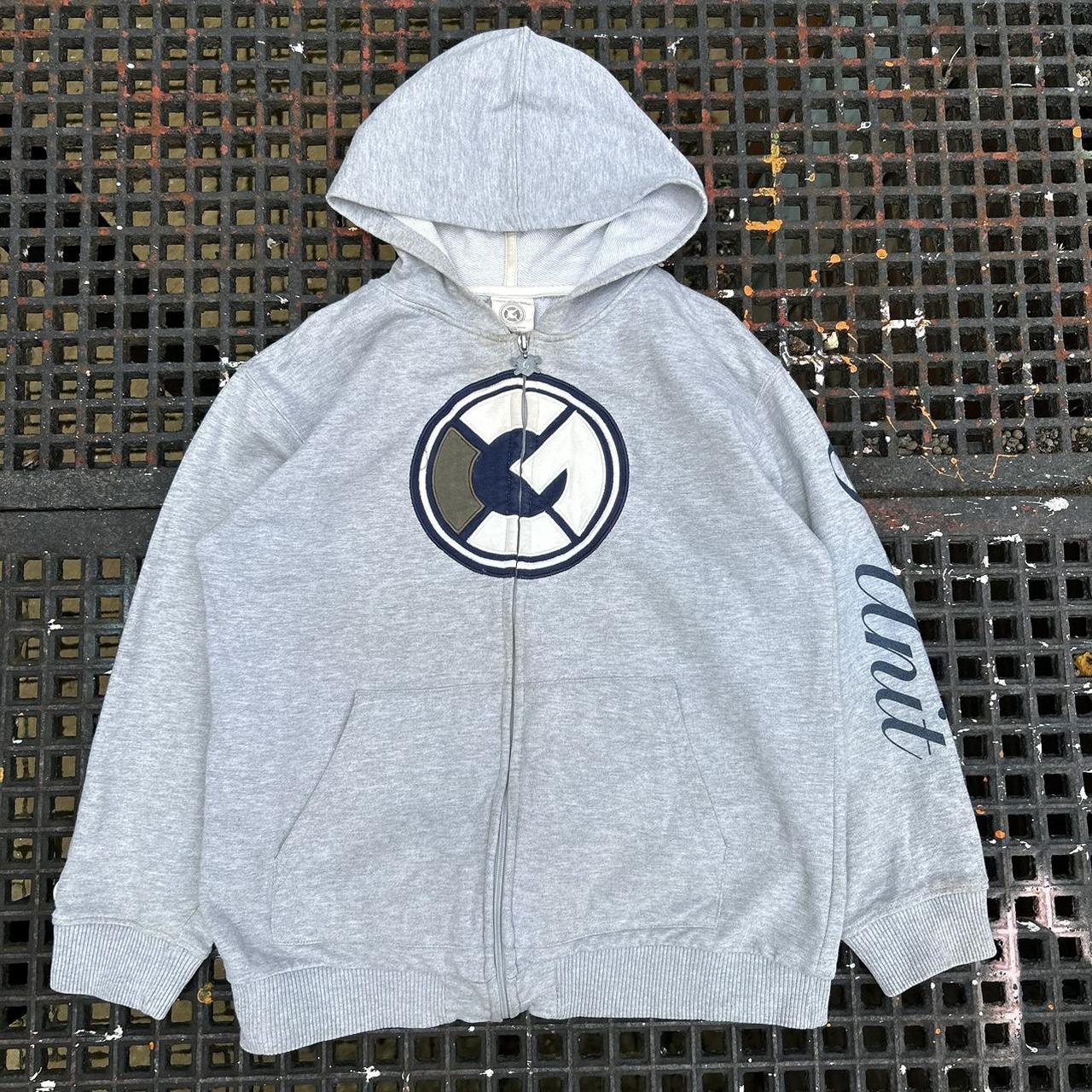 Vintage G-Unit Grey Full Zip Hoodie Size Large... - Depop