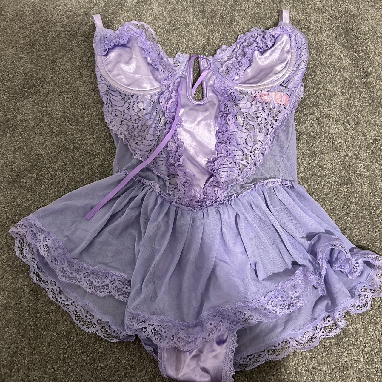 dolls kill spoiled but not rotten lace teddy in... | Depop