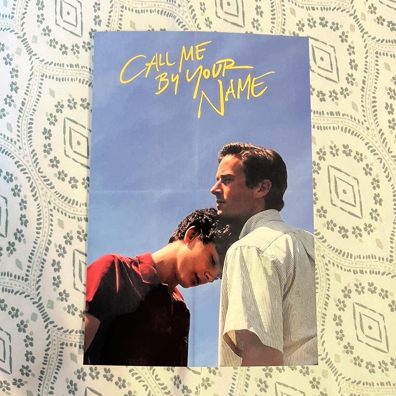 call me by your name mini poster 4x6 free... - Depop