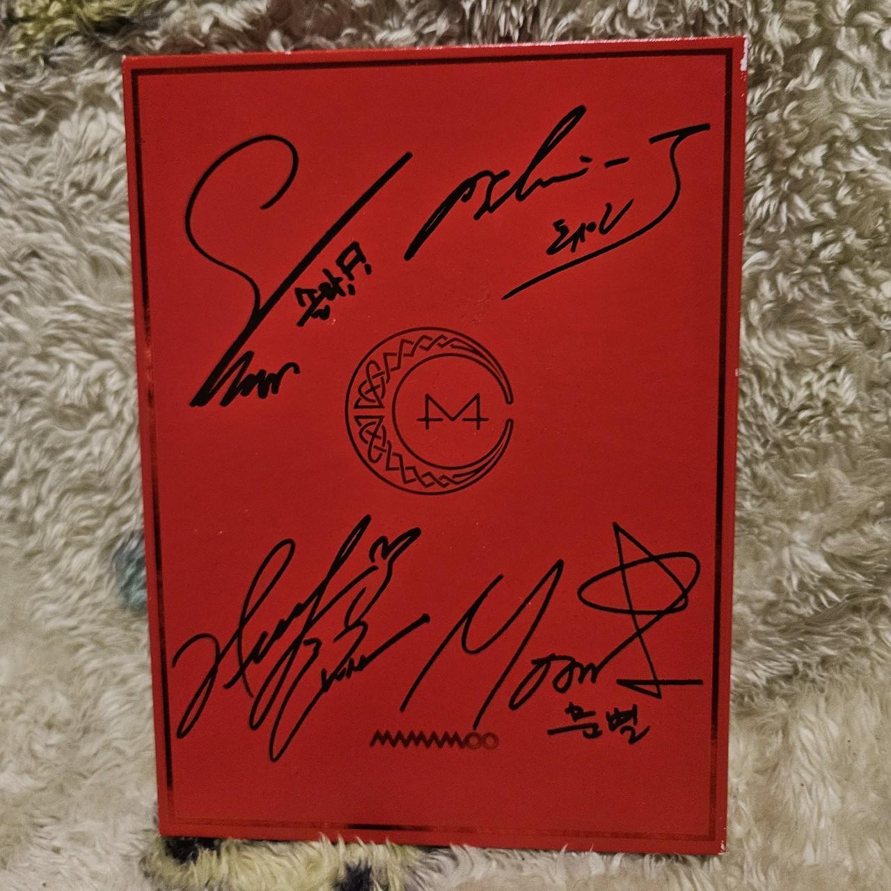 🌻 UK- WTS Mamamoo signed Album 🌻 £50 plus shipping 🌻... - Depop