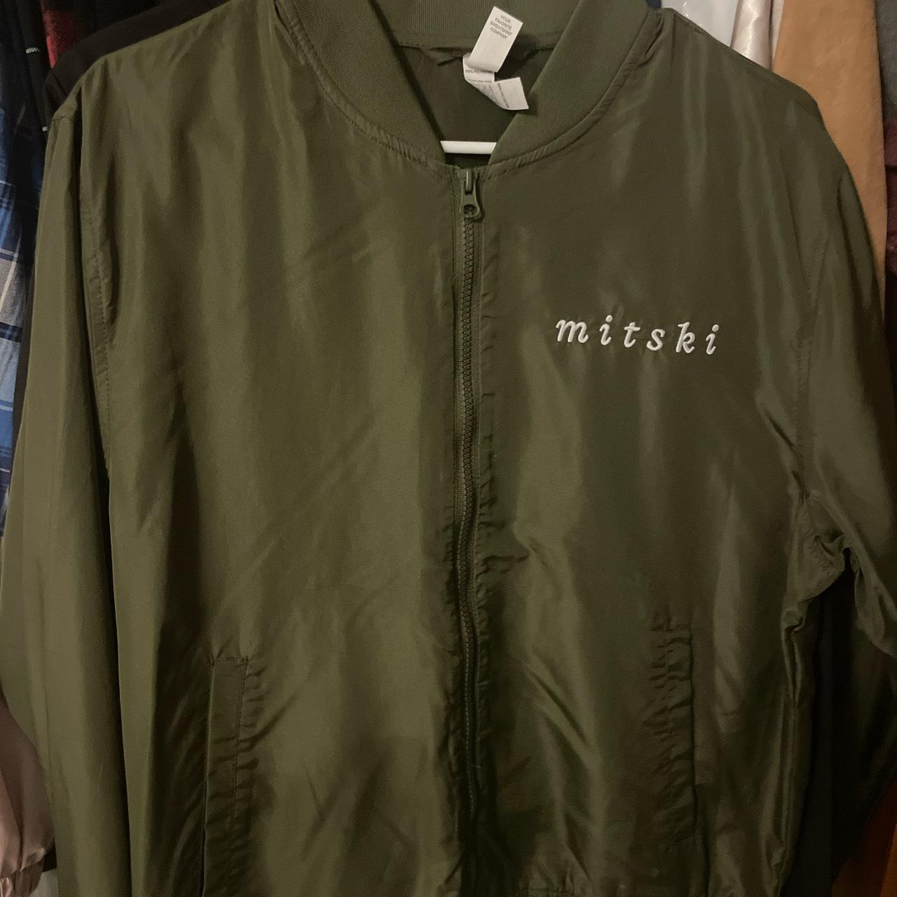 mitski love me more windbreaker - Depop