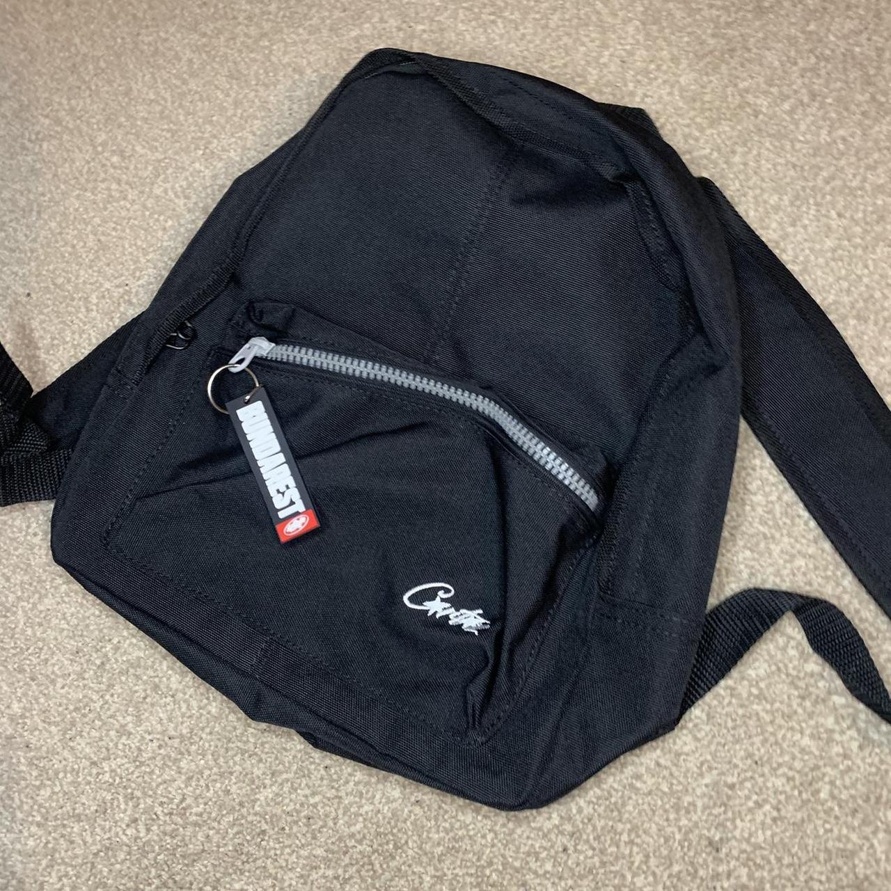 Corteiz Black Lil Big Backpack /Rucksack 💧 •Beand... - Depop