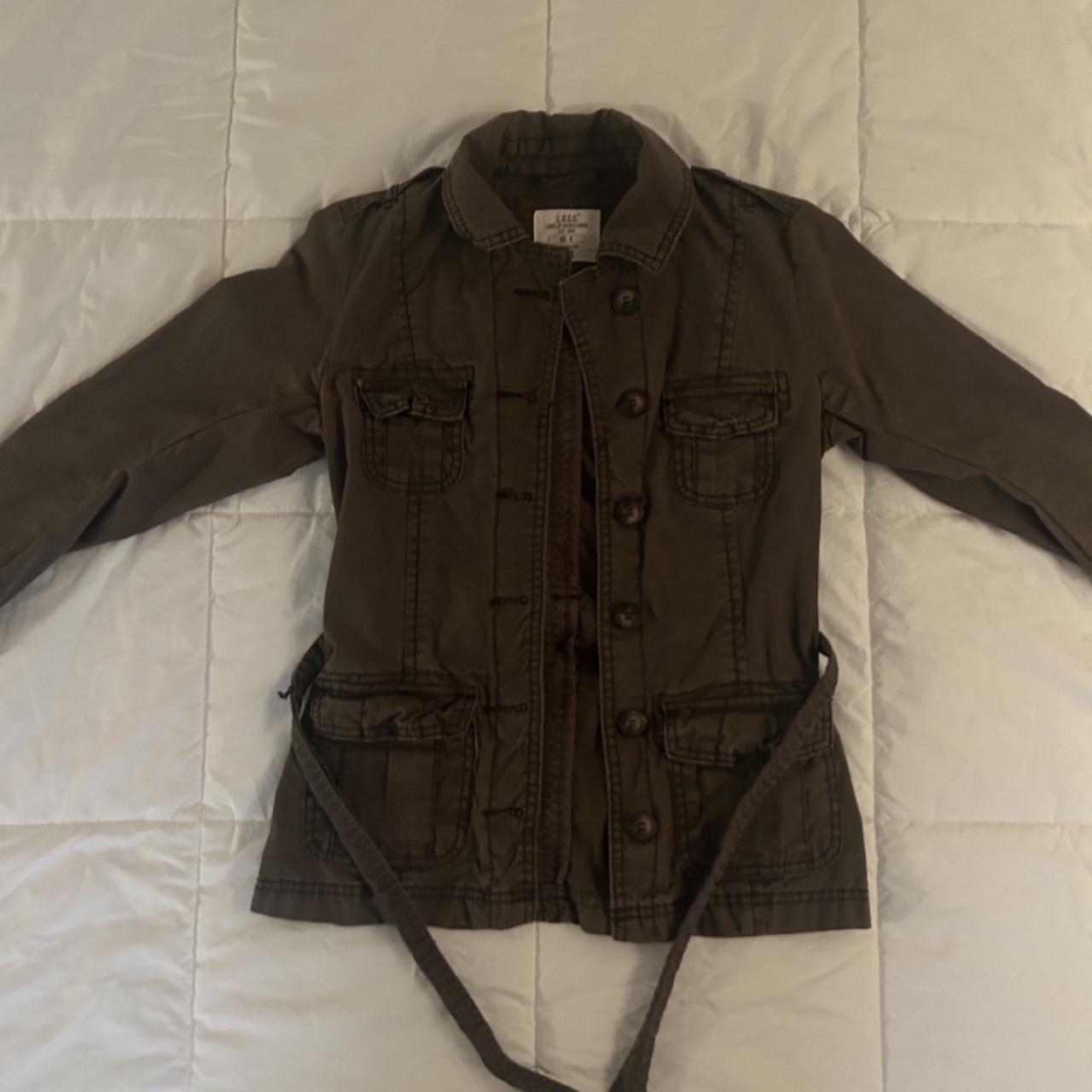 LOGG by H&M brown khaki utility jacket best fits... | Depop