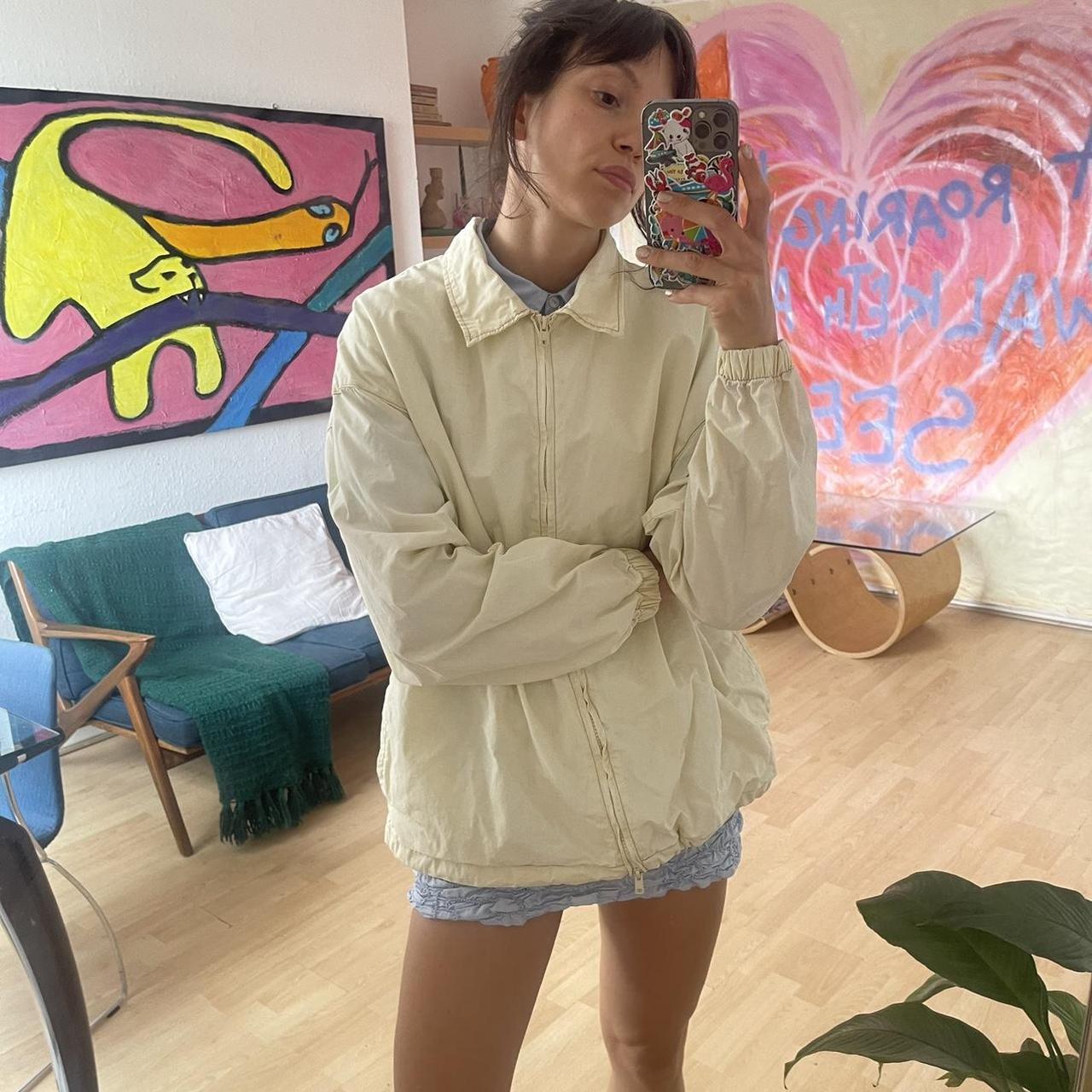 Cute vintage light jacket fits size S 🦔 Some minimal... - Depop