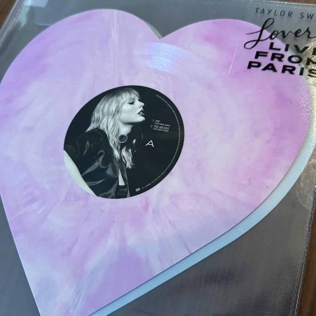 Taylor Swift Lover Live From Paris Vinyl Taylor... - Depop