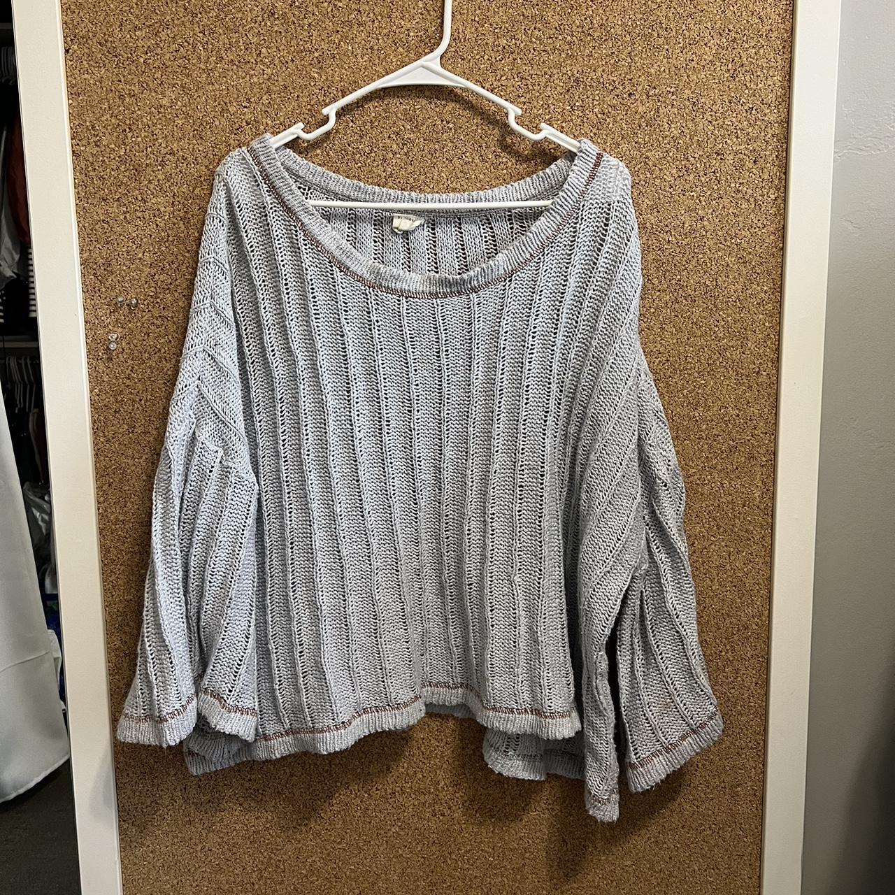 Oversized flowy sweater - Depop