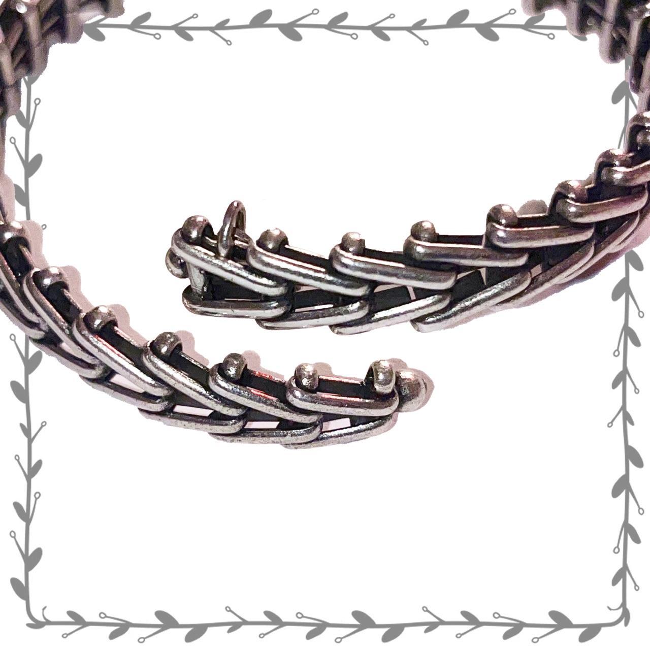 🗝️ Silver Chain Wrap Bracelet 🗝️ Brand: ALEX AND... | Depop