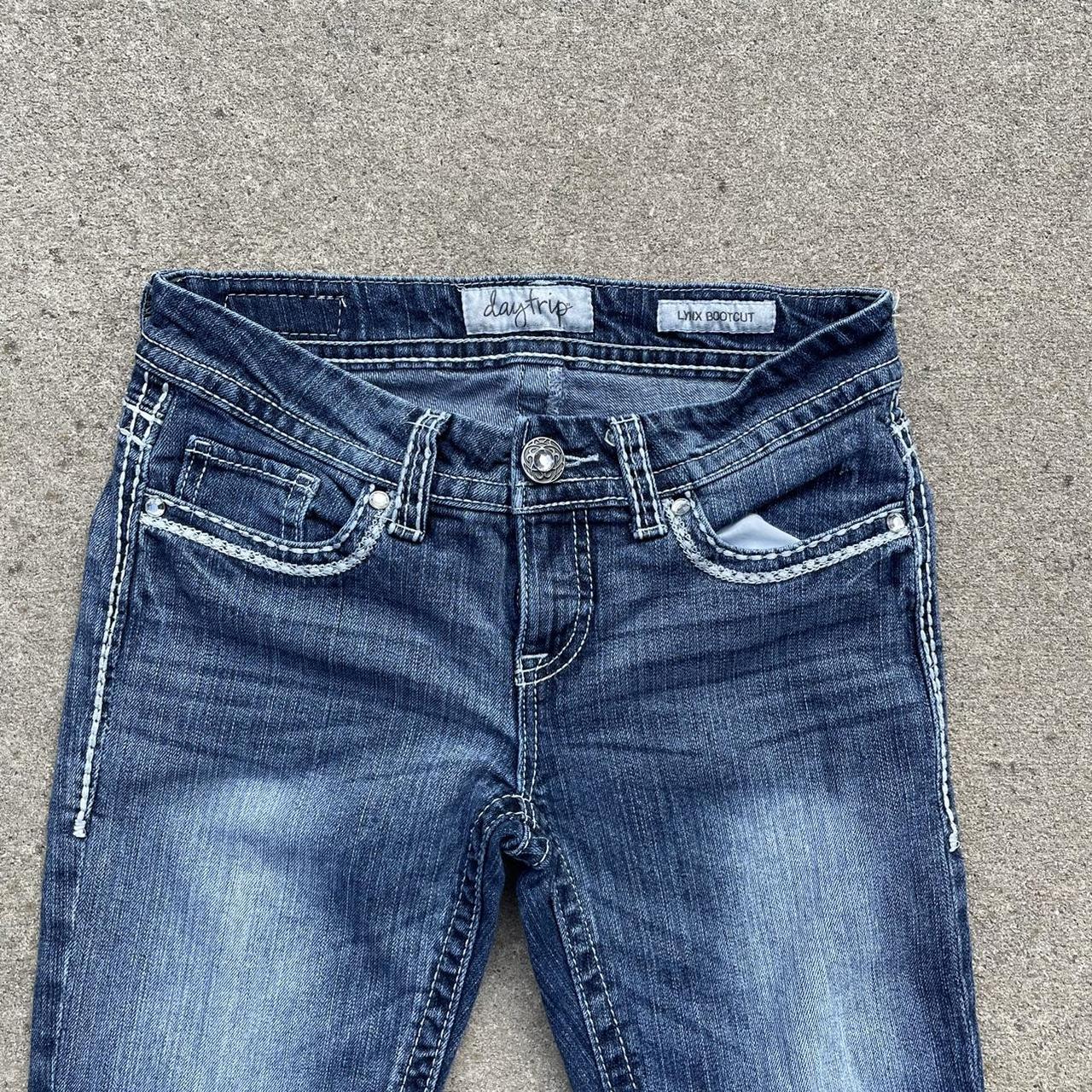 Day trip denim flared jeans 🐇 Miss me style denim... - Depop