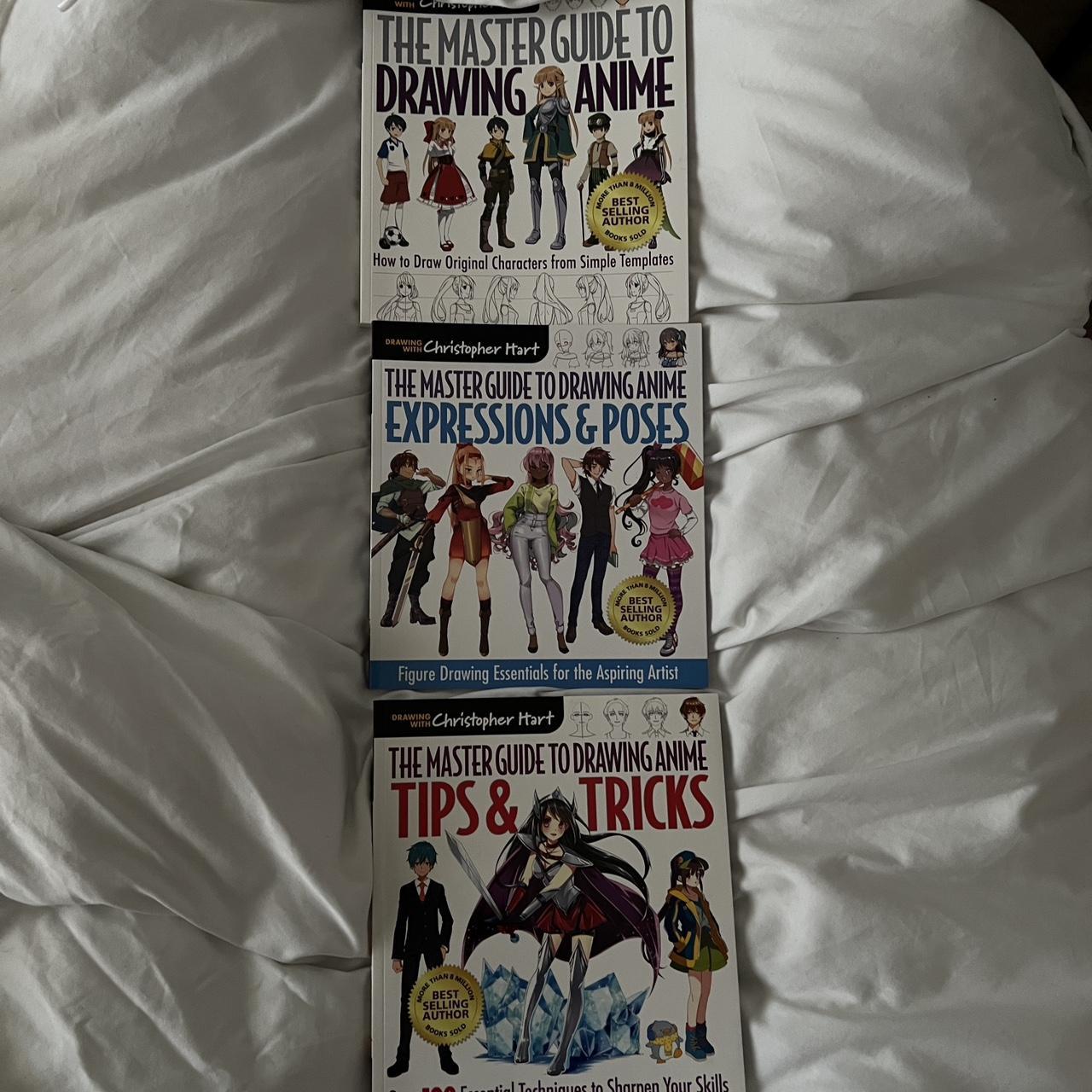 guide to drawing anime bundle dm for individual... - Depop