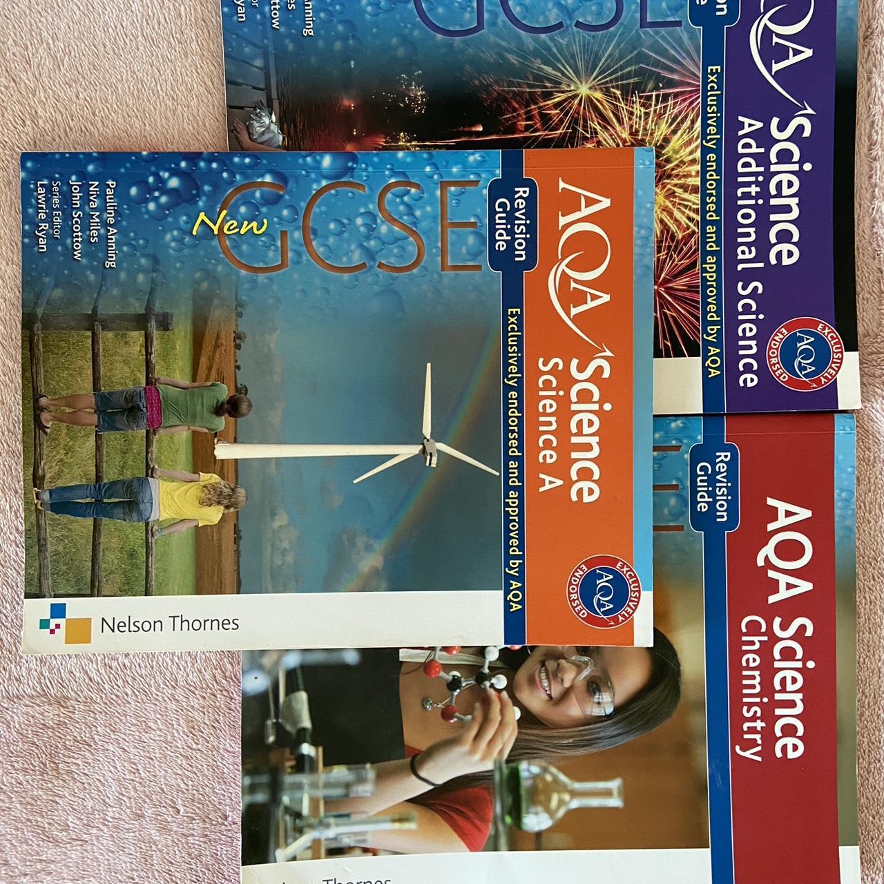 Various REVISION GUIDES and a WORKBOOK for GCSE... - Depop