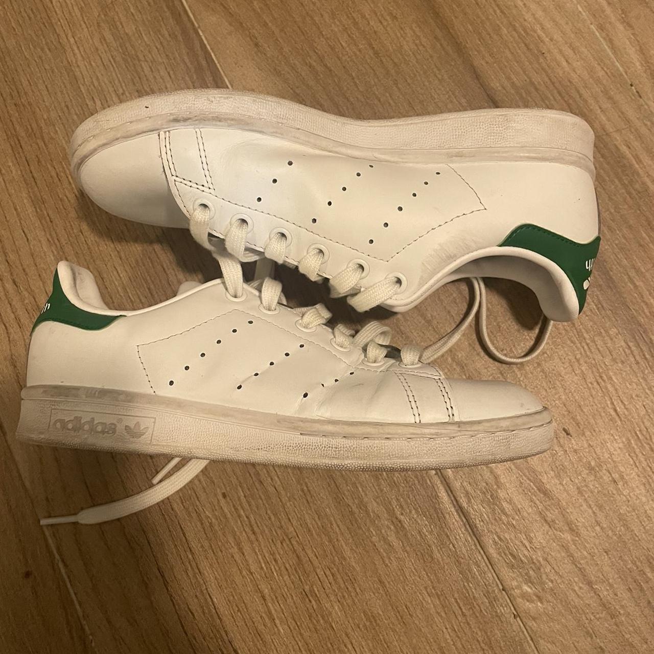 Adidas Stan smith green - slightly used, can easily... - Depop