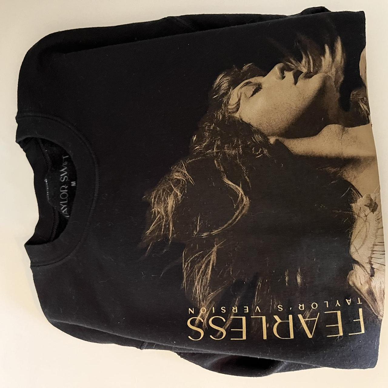 taylor swift fearless merch worn like twice,... - Depop