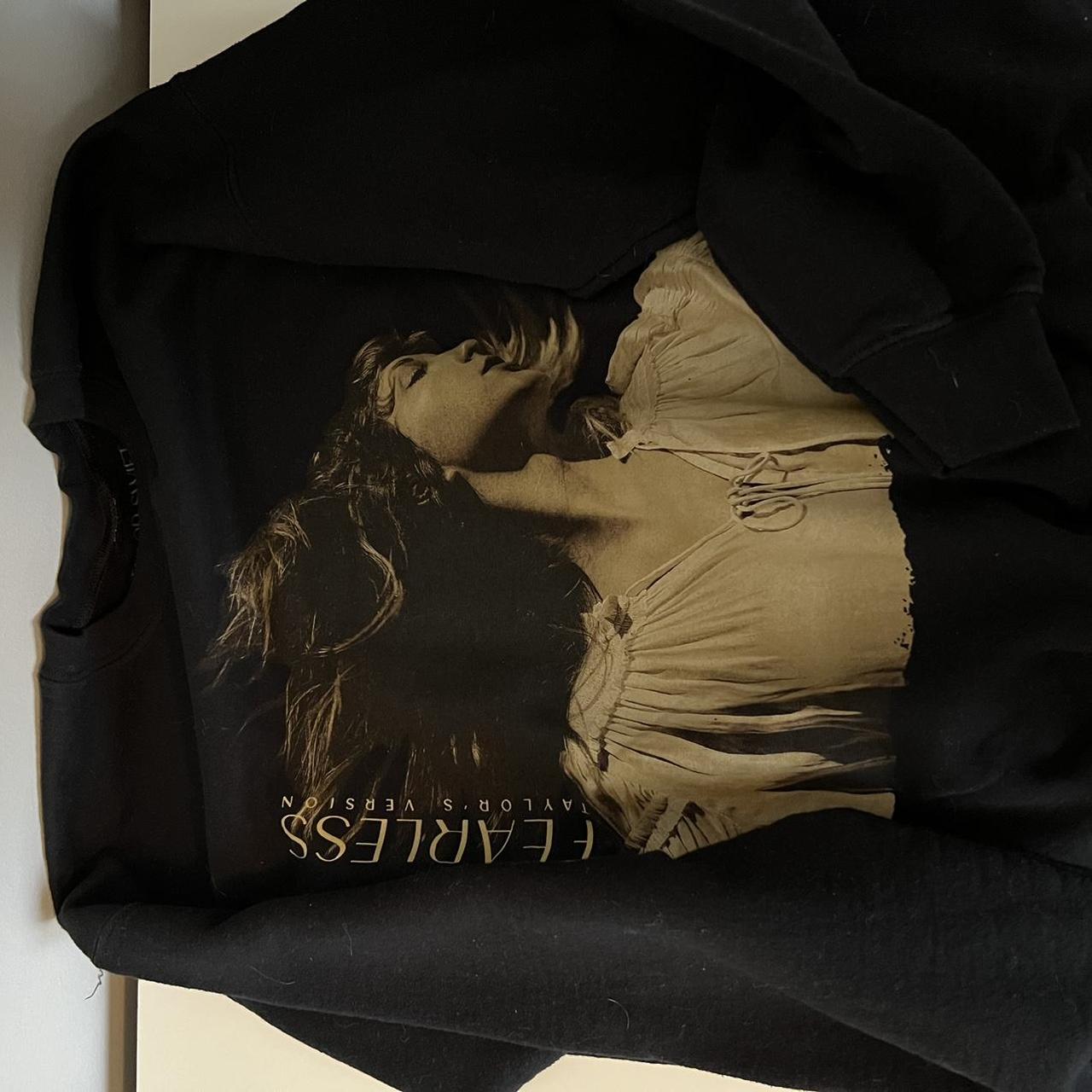 taylor swift fearless merch worn like twice,... - Depop