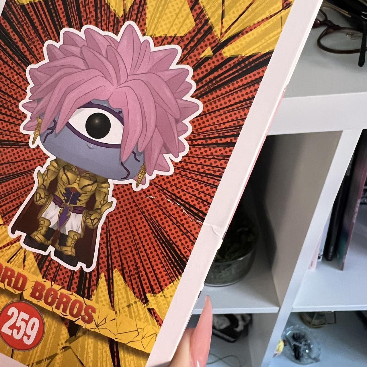One punch man lord boros pop vinyl figure Small... - Depop