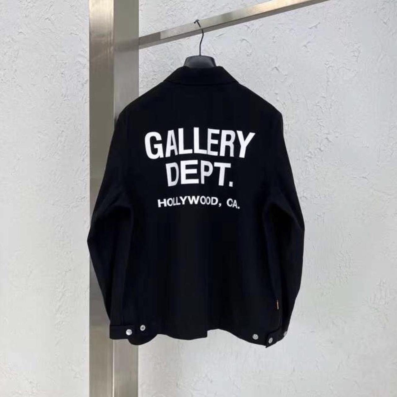 Gallery Dept. Men's Black Jacket | Depop