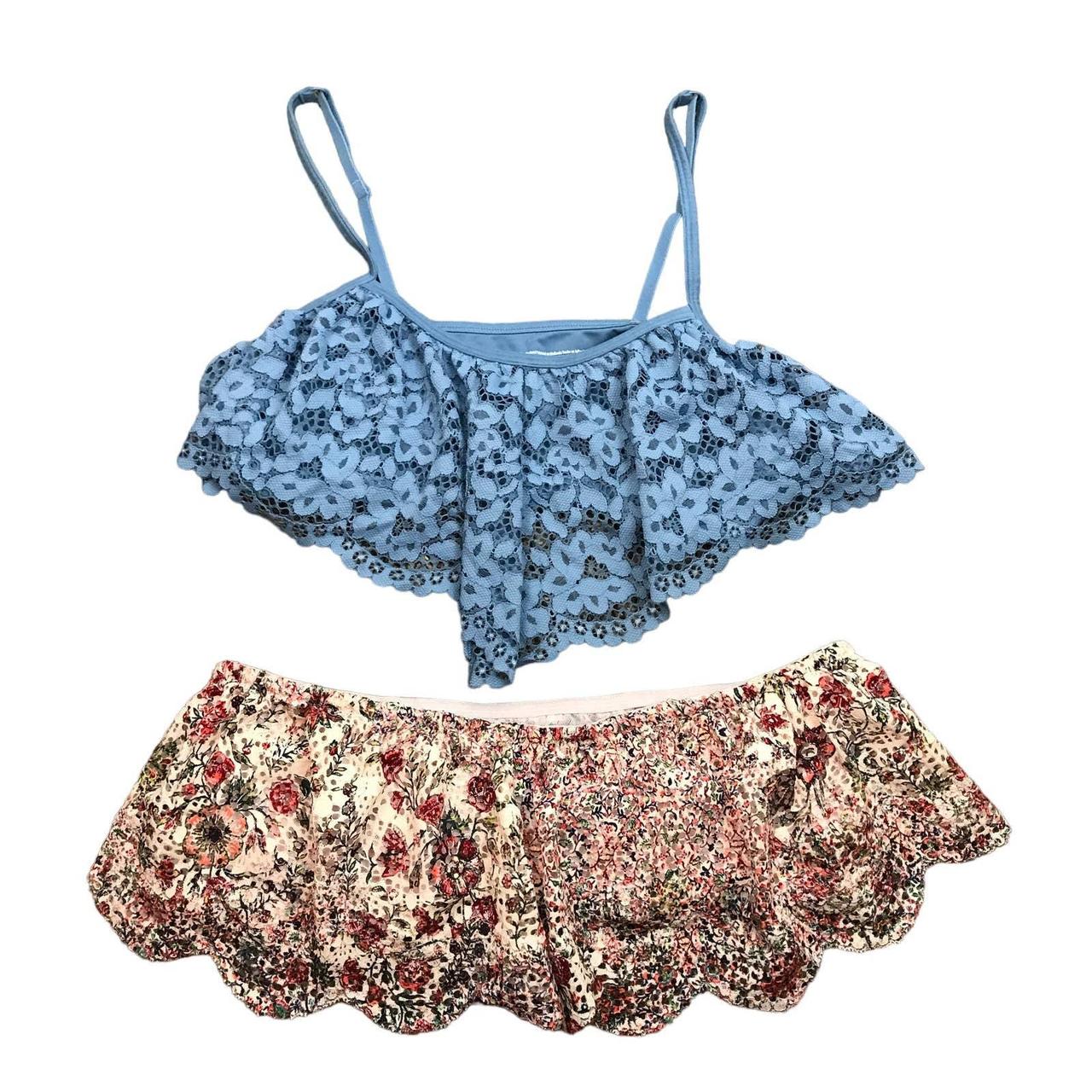 Victoria's Secret ruffled bralette bundle. Bundle... - Depop