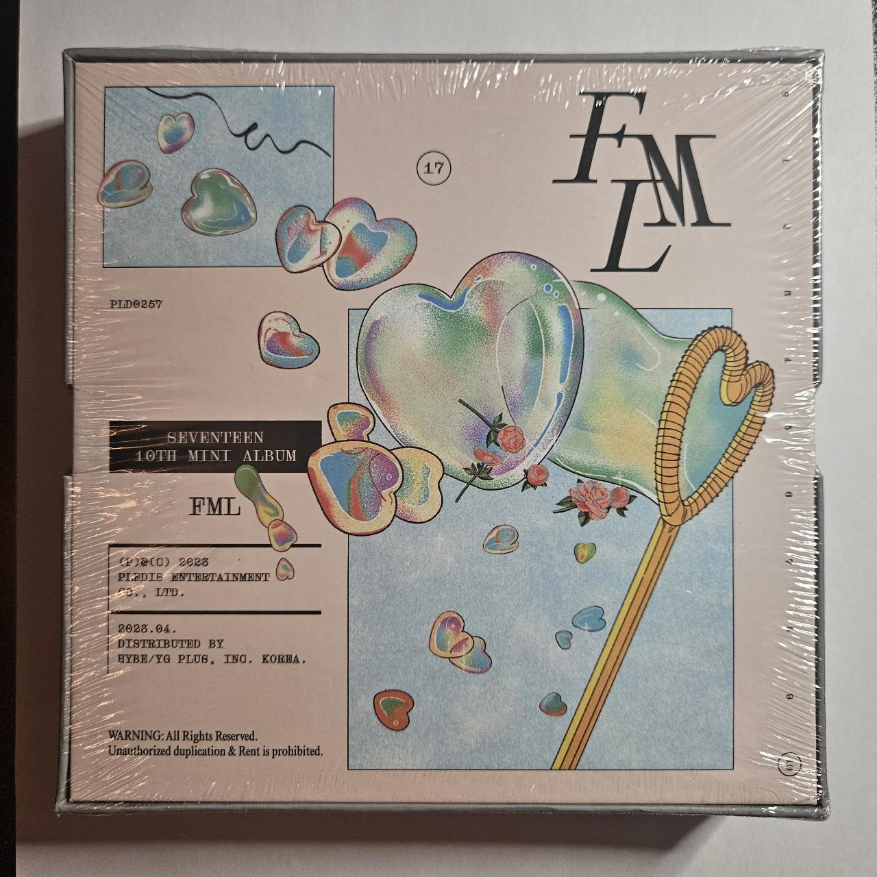 SEALED seventeen fml albums!! Multiple available... - Depop